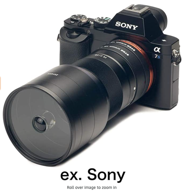 This weird lens filter traps the world in a sphere in front of your camera