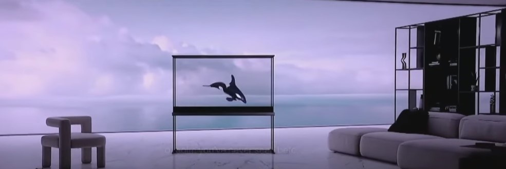 LG presenta SIGNATURE OLED T: il primo televisore OLED trasparente wireless