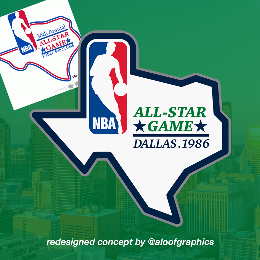 Redesigning NBA All-Star logos - Concepts - Chris Creamer's Sports ...