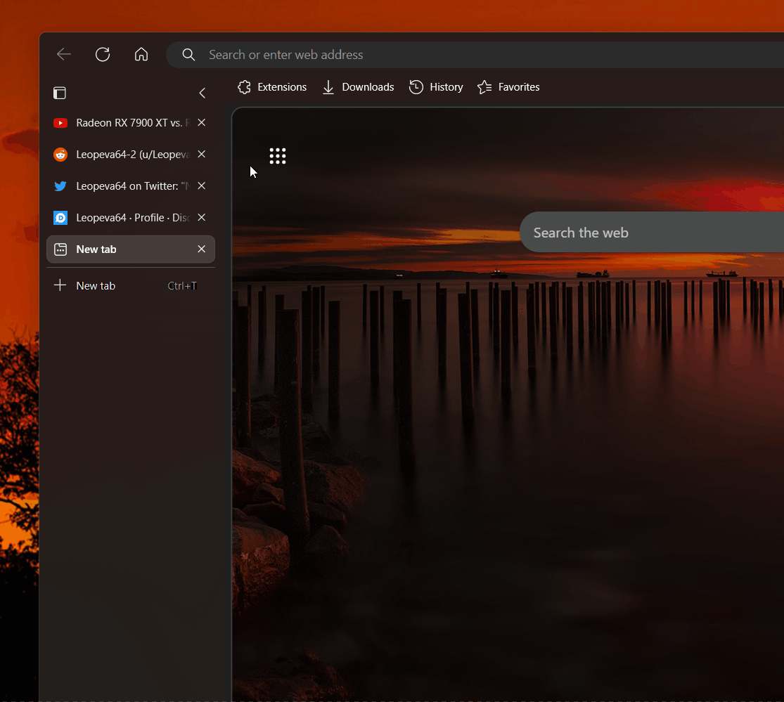 A couple of (small) new features that Microsoft is testing in Canary ...