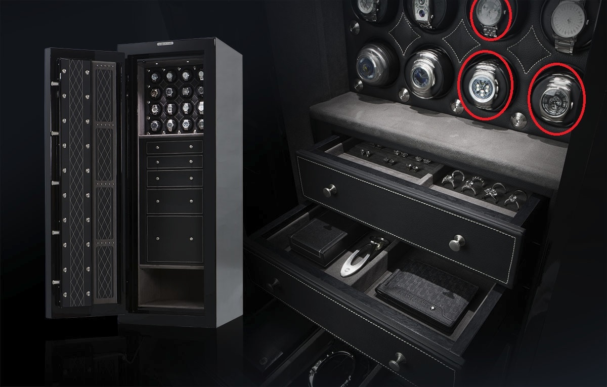 Brown Safe Custom Built Watch Storage Systems | aBlogtoWatch