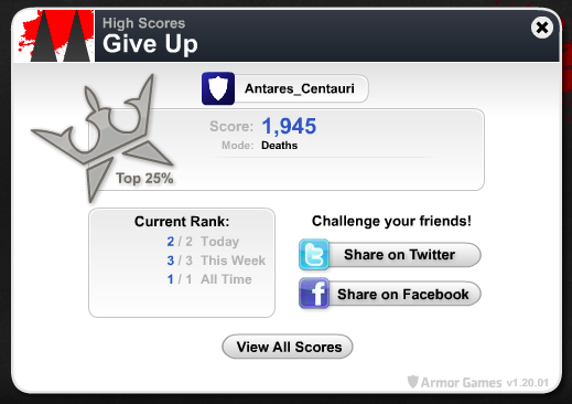 Give Up - Play on Armor Games