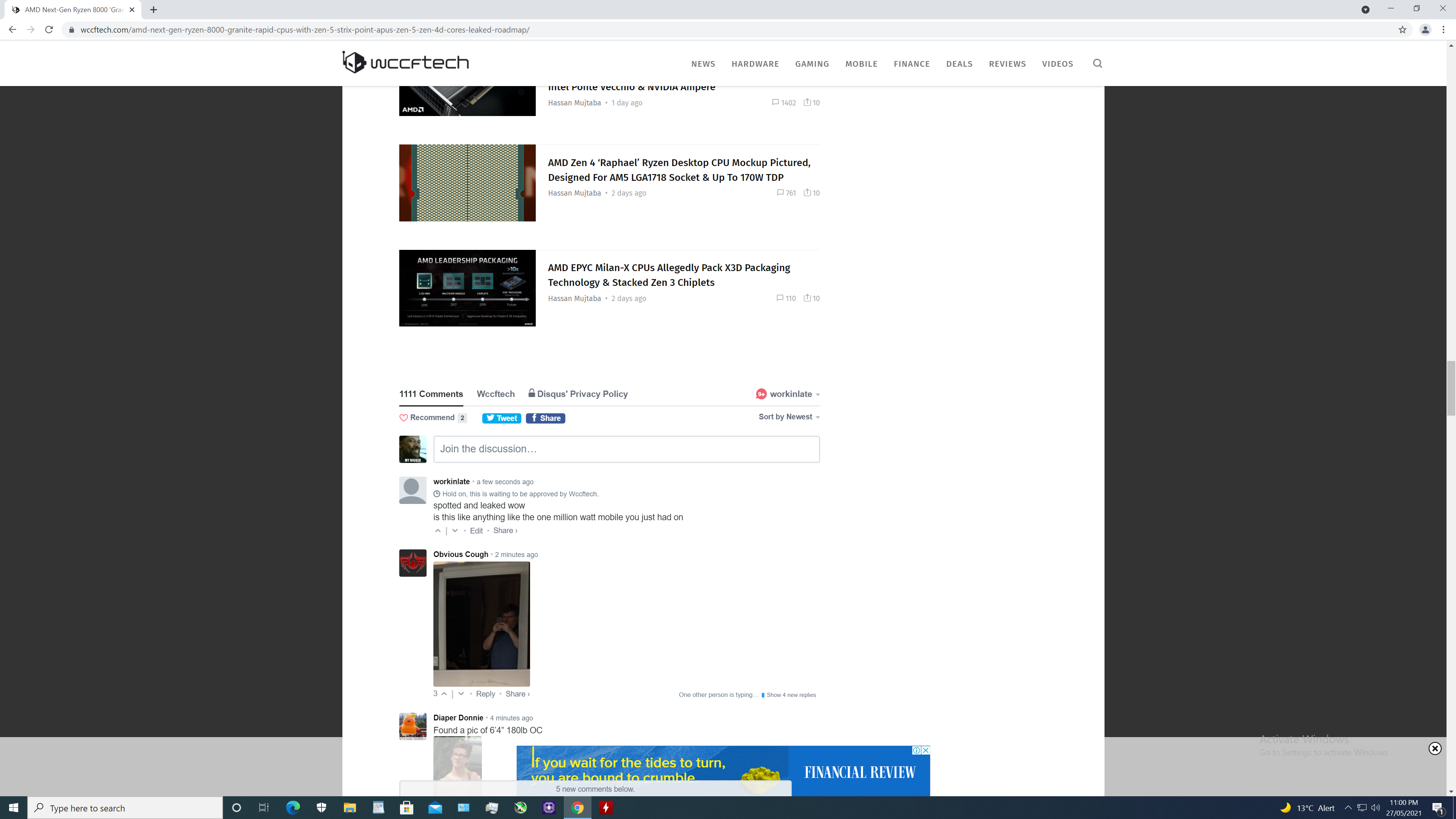 Discussion: AMD Next-Gen Ryzen 8000 'Granite Ridge' CPUs With Zen 5 & 'Strix Point' APUs With ...
