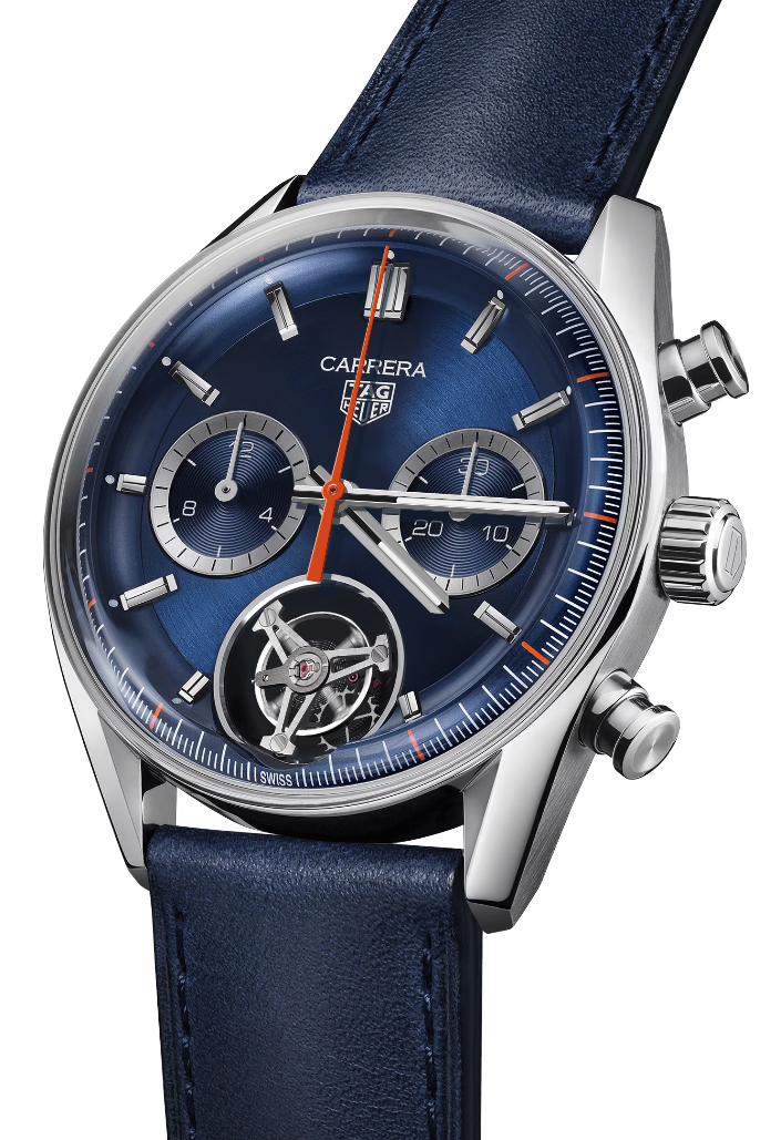 Hands-On: TAG Heuer Carrera Tourbillon Chronograph Watch With Teal ...