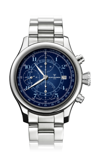 Catorex Krono Classic 42 Smoked Red Dial Watch Review | aBlogtoWatch