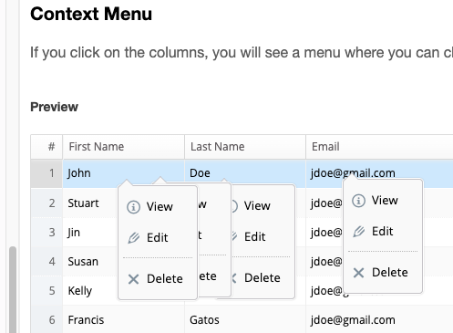 w2grid.onContextMenu | JavaScript UI - w2ui