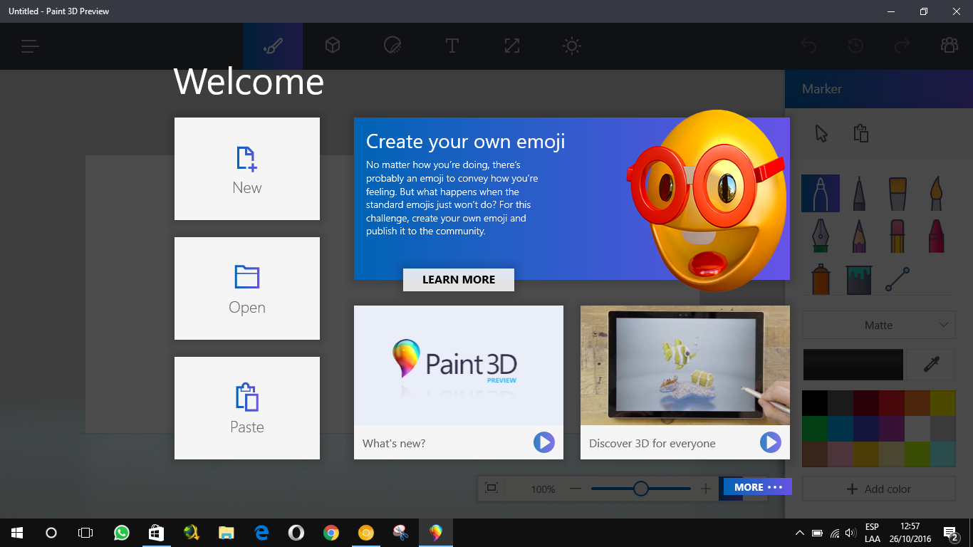 Microsoft oficialmente anuncia Paint 3D para Windows 10