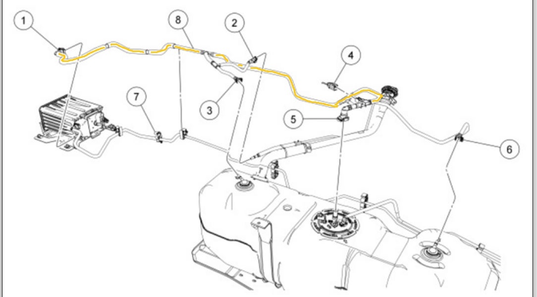 Code P0453 Ford EVAP Pressure Sensor/Switch High