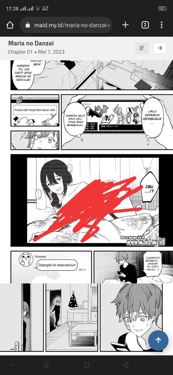 Maria no Danzai Chapter 02 Bahasa Indonesia - Maid - Manga Indonesia