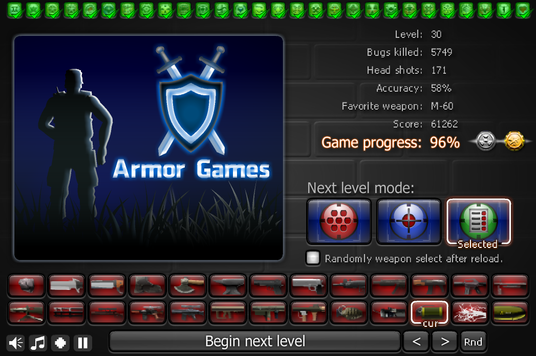 Insectonator - Play on Armor Games