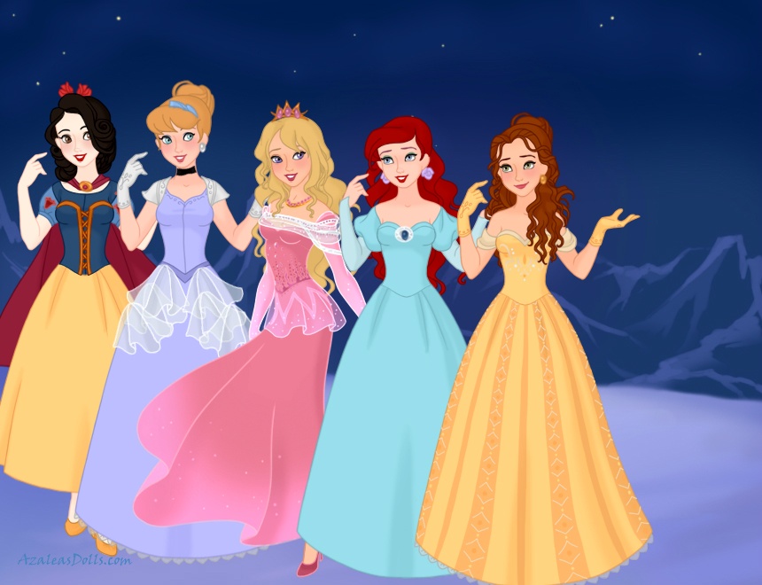 Azaleas Snow Queen Scene Maker Game
