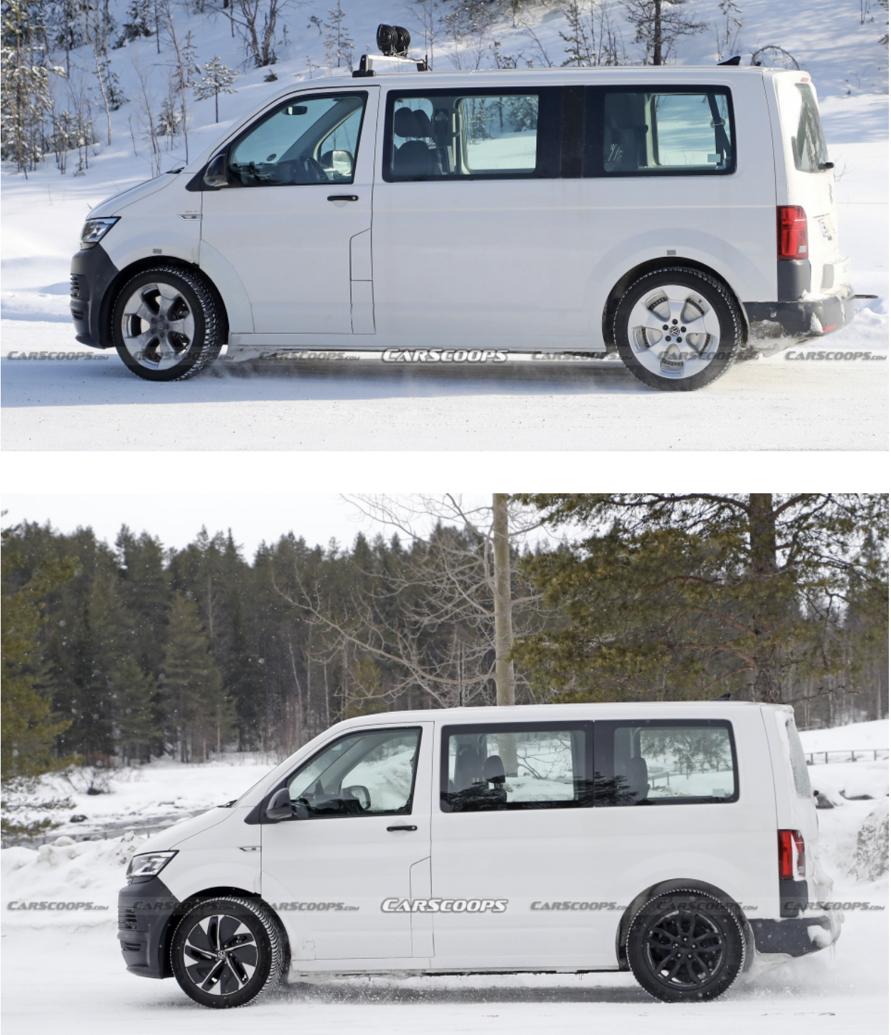 Long Wheelbase Volkswagen ID Buzz Spied Testing As T6 Caravelle : r ...