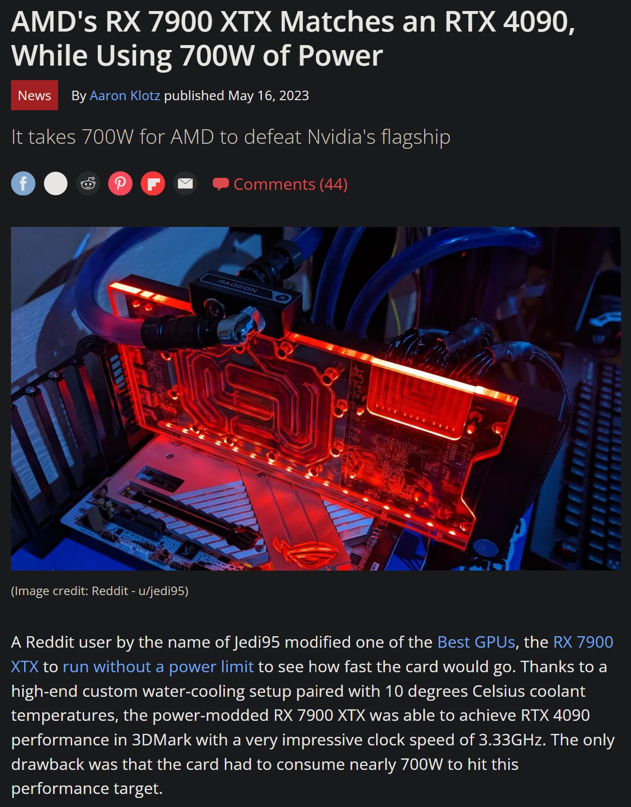 Discussion: Intel Arc GPUs Now Supported In The Intel Extension For ...