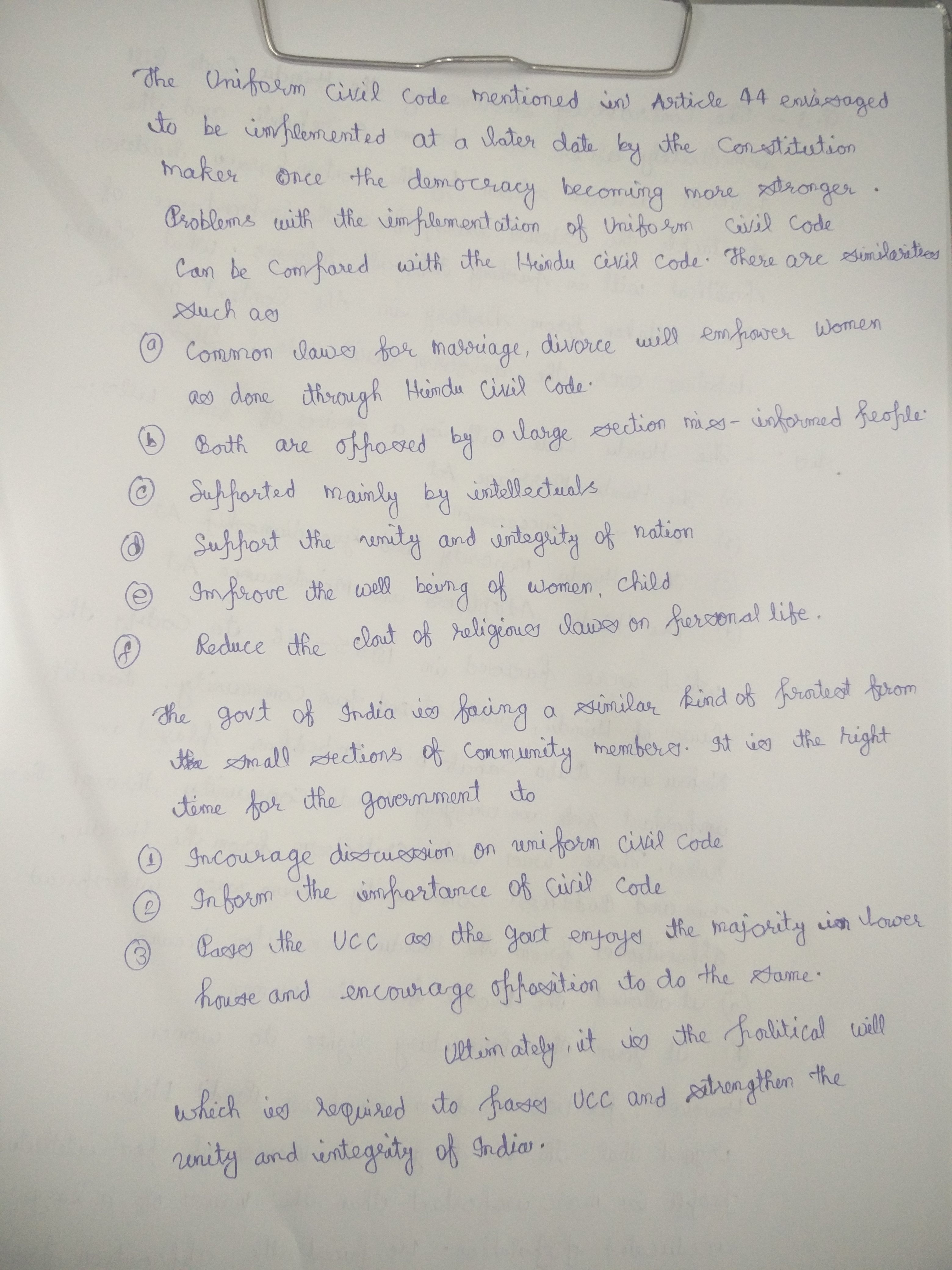 3. The controversy surrounding the Hindu Code Bill immediately after ...