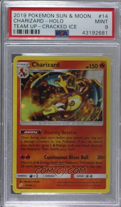 Charizard - Team Up #14 Pokemon Card