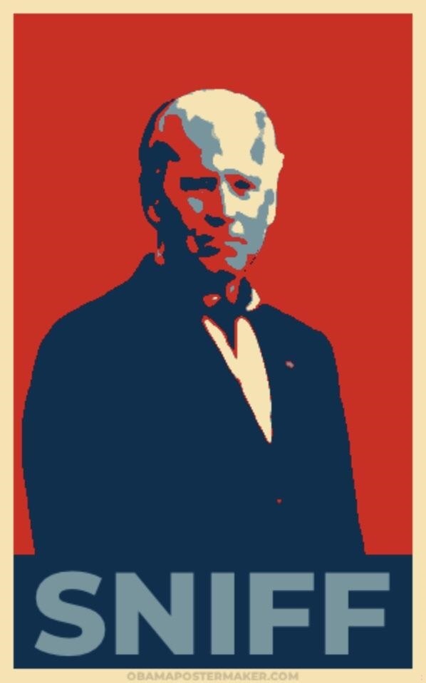 Gropin’ Joe ahead in the polls | Eatgrueldog