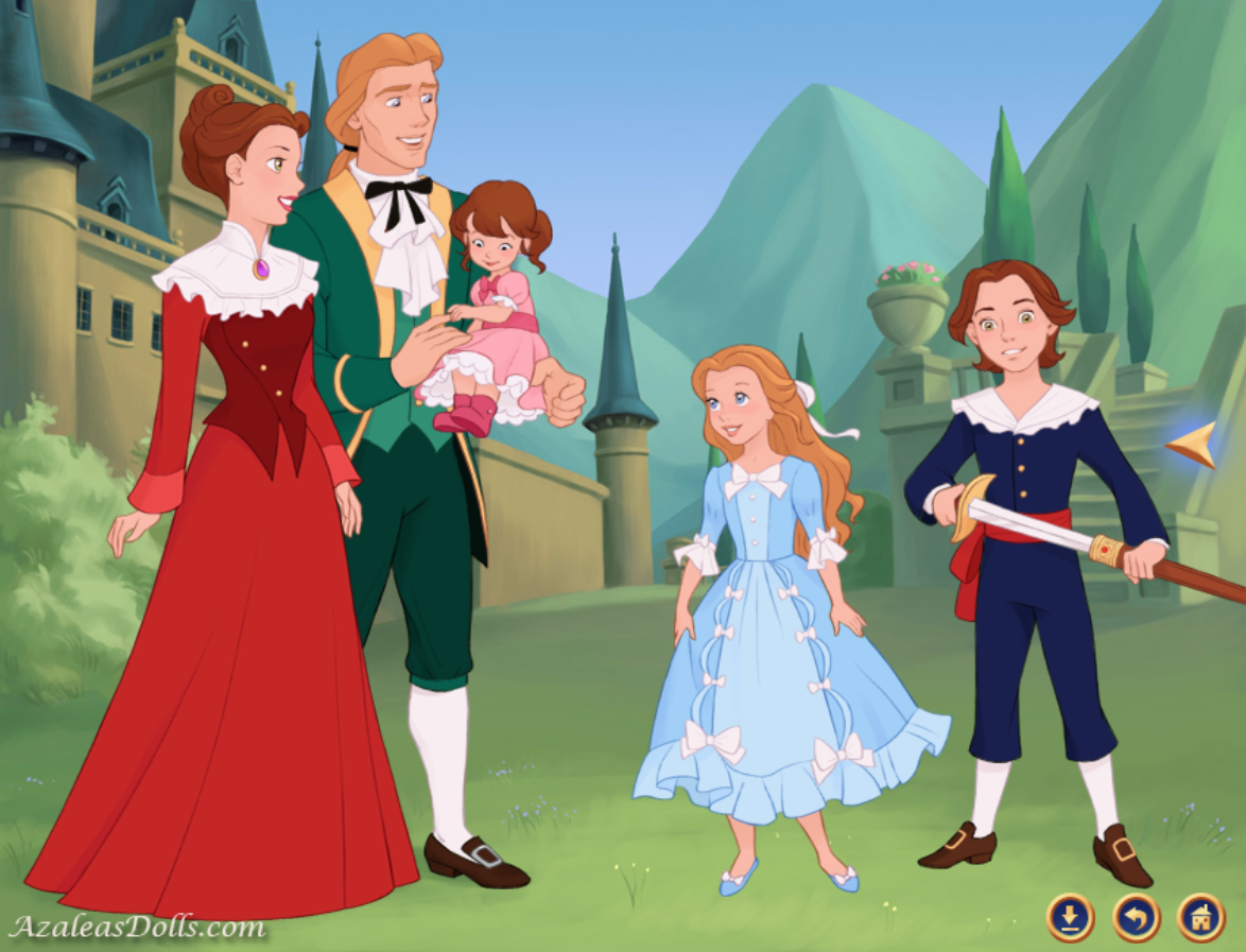 Life Story Dress Up Game
