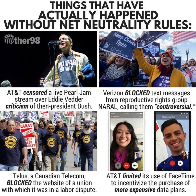 The FCC has killed net neutrality protections in the US, and that's bad