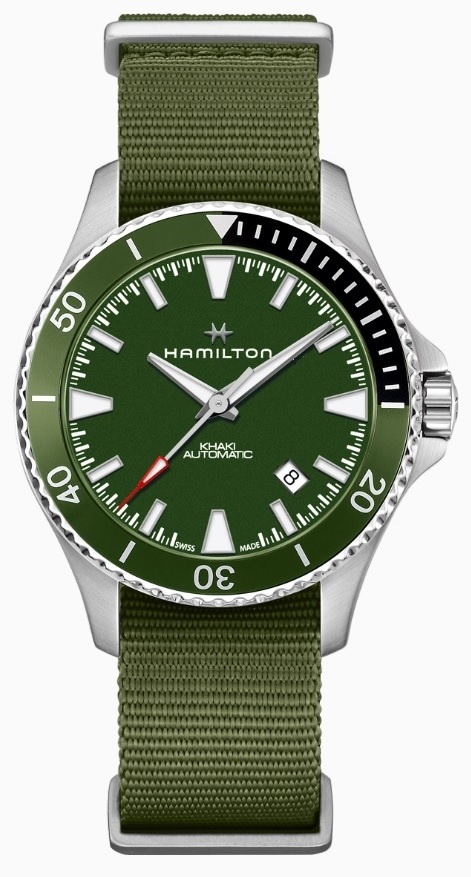 Hands-On: Hamilton Khaki Navy Scuba Watch In Green Is A Standout Value ...