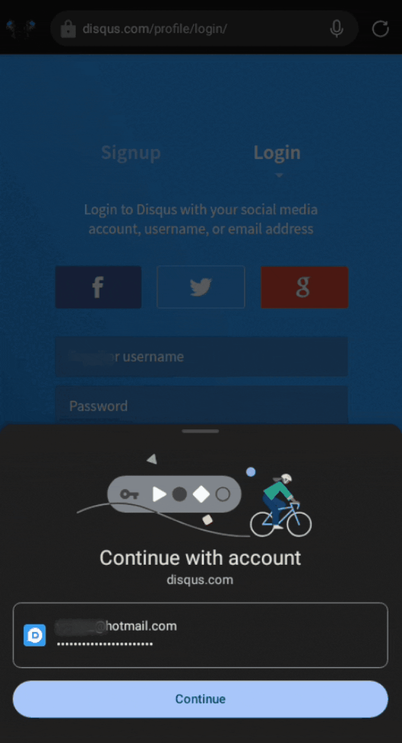 Edge Dev for Android now supports authentication before auto-filling ...