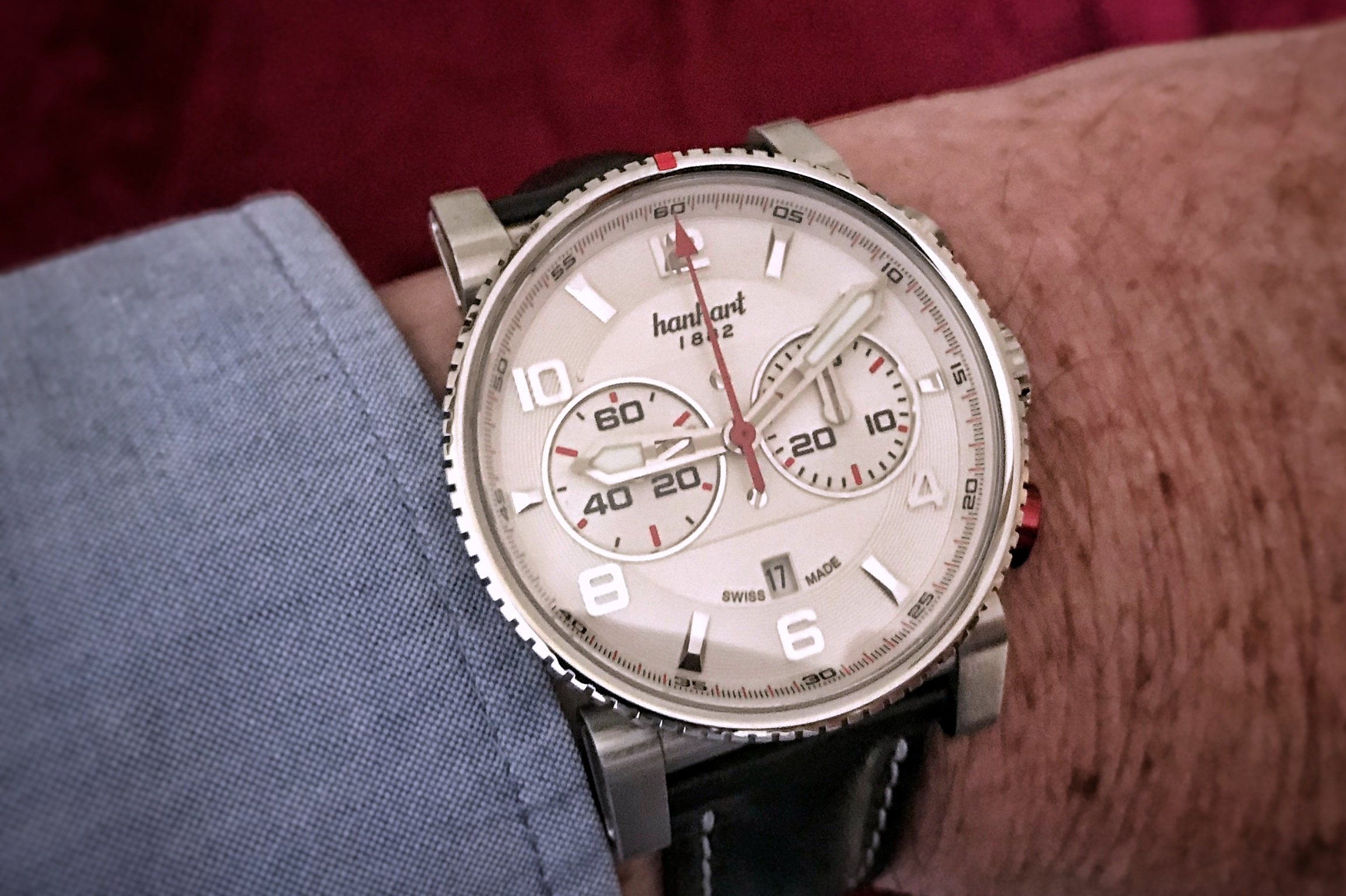 Winner Announced: Hanhart PRIMUS Racer Silver Steel Automatic ...