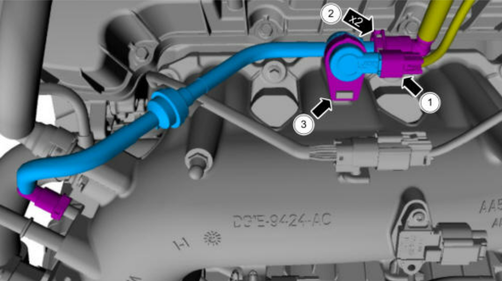 Code P144C Ford Evaporative Emission System Purge Check Valve ...