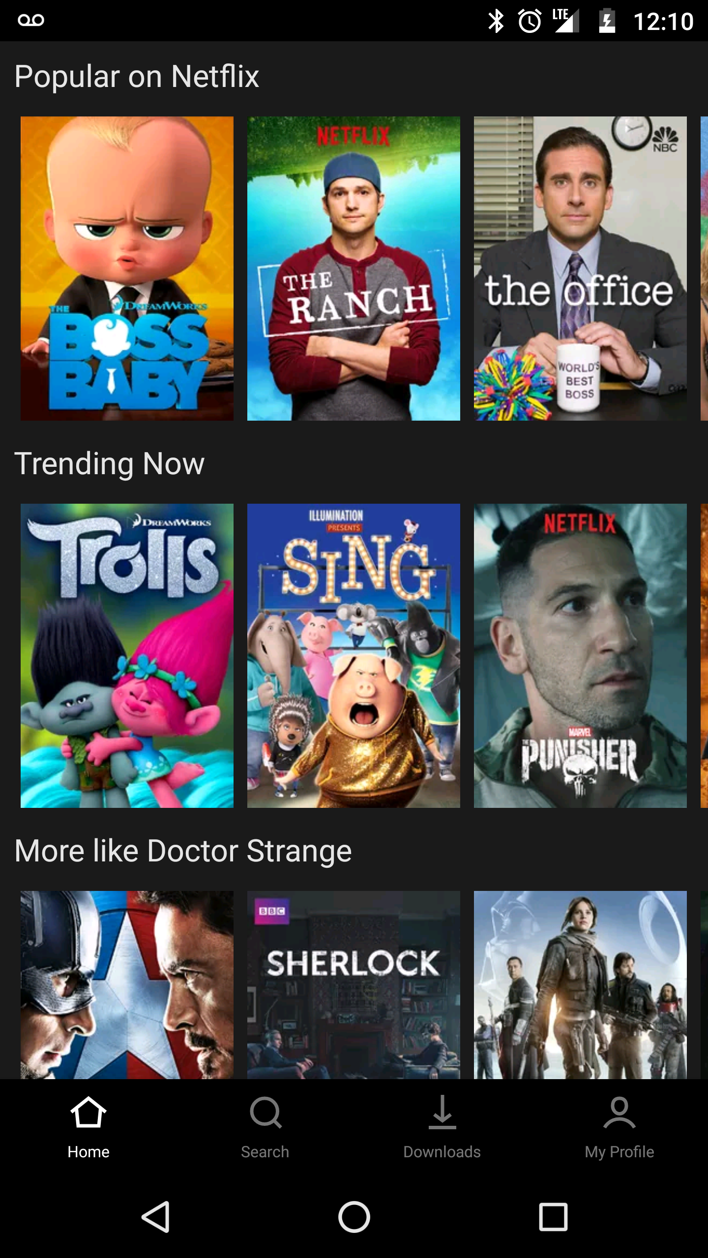 User Shows Off New Netflix App Design, All About the Bottom Buttons ...