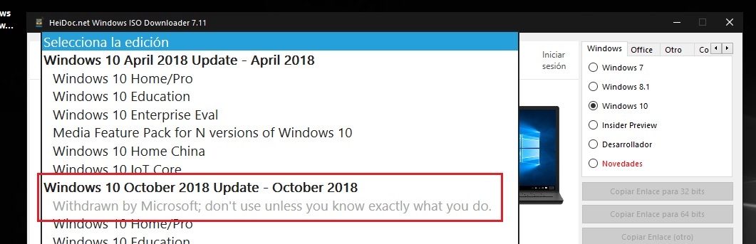Windows 10 1809 ISO? : r/Windows10