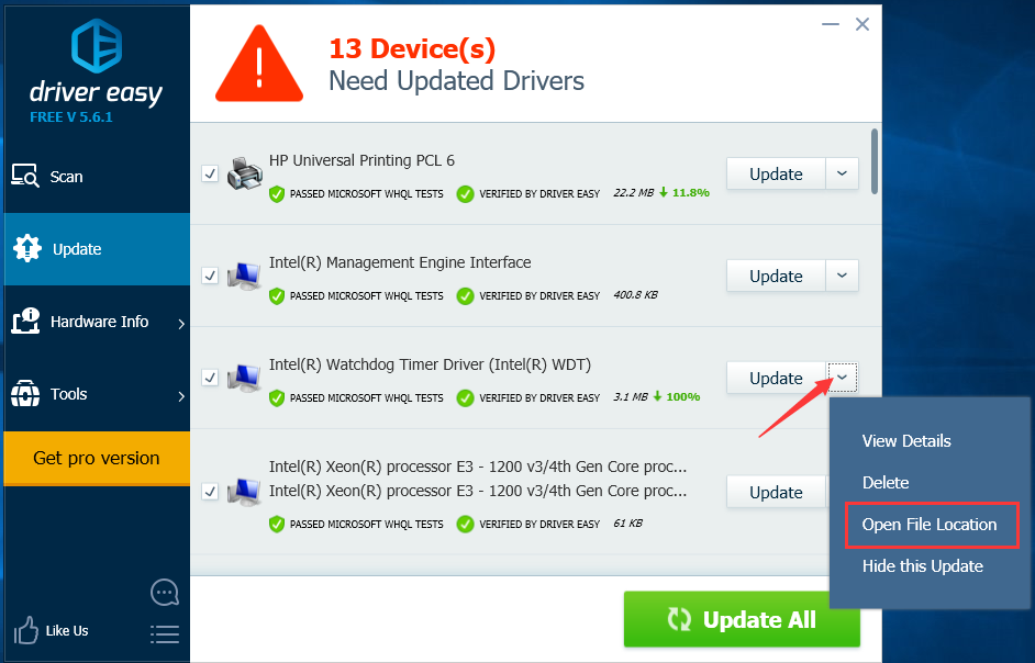 Update Drivers in Windows 10. Easily! - Driver Easy