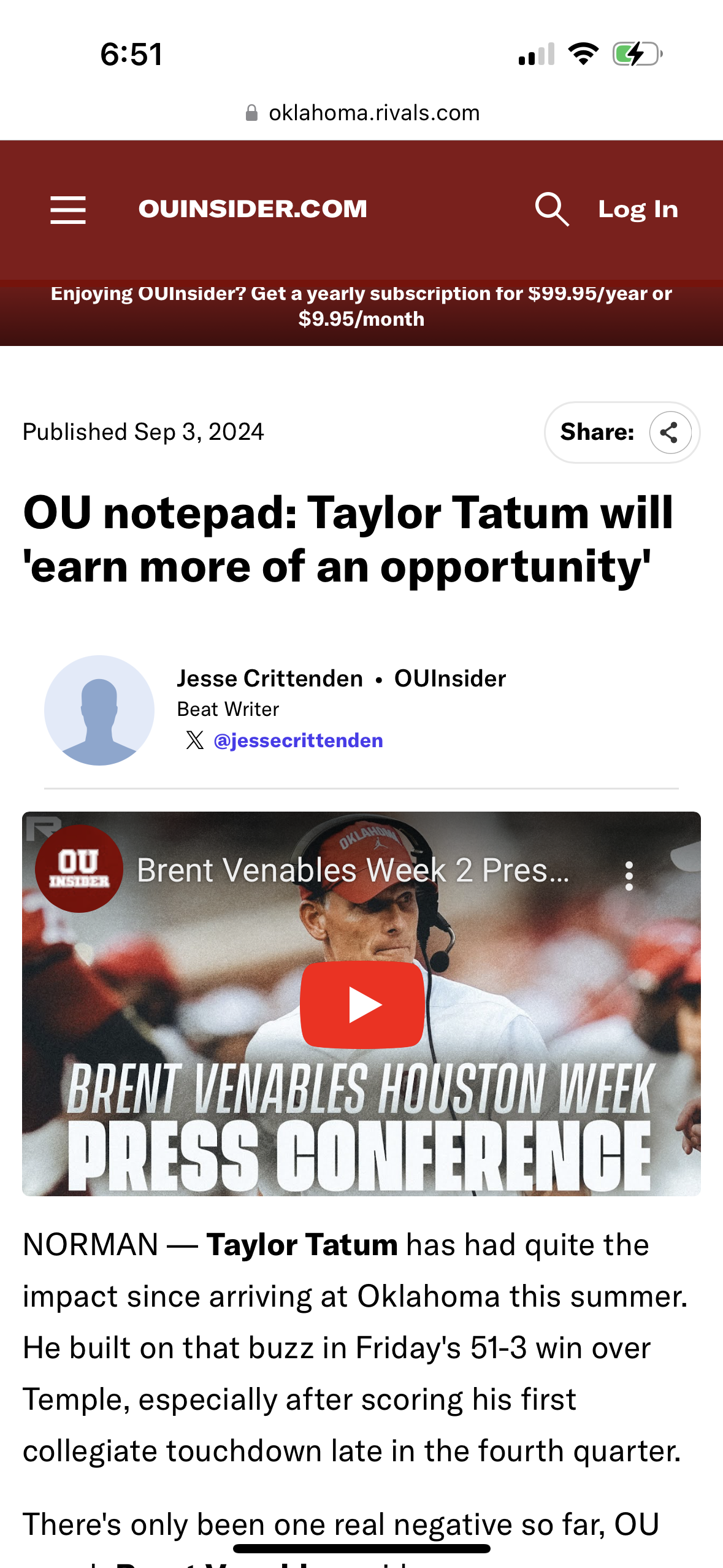 Post game reports - Temple - DirtBurglars