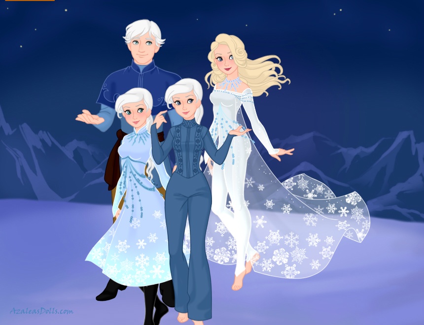 Azaleas Snow Queen Scene Maker Game