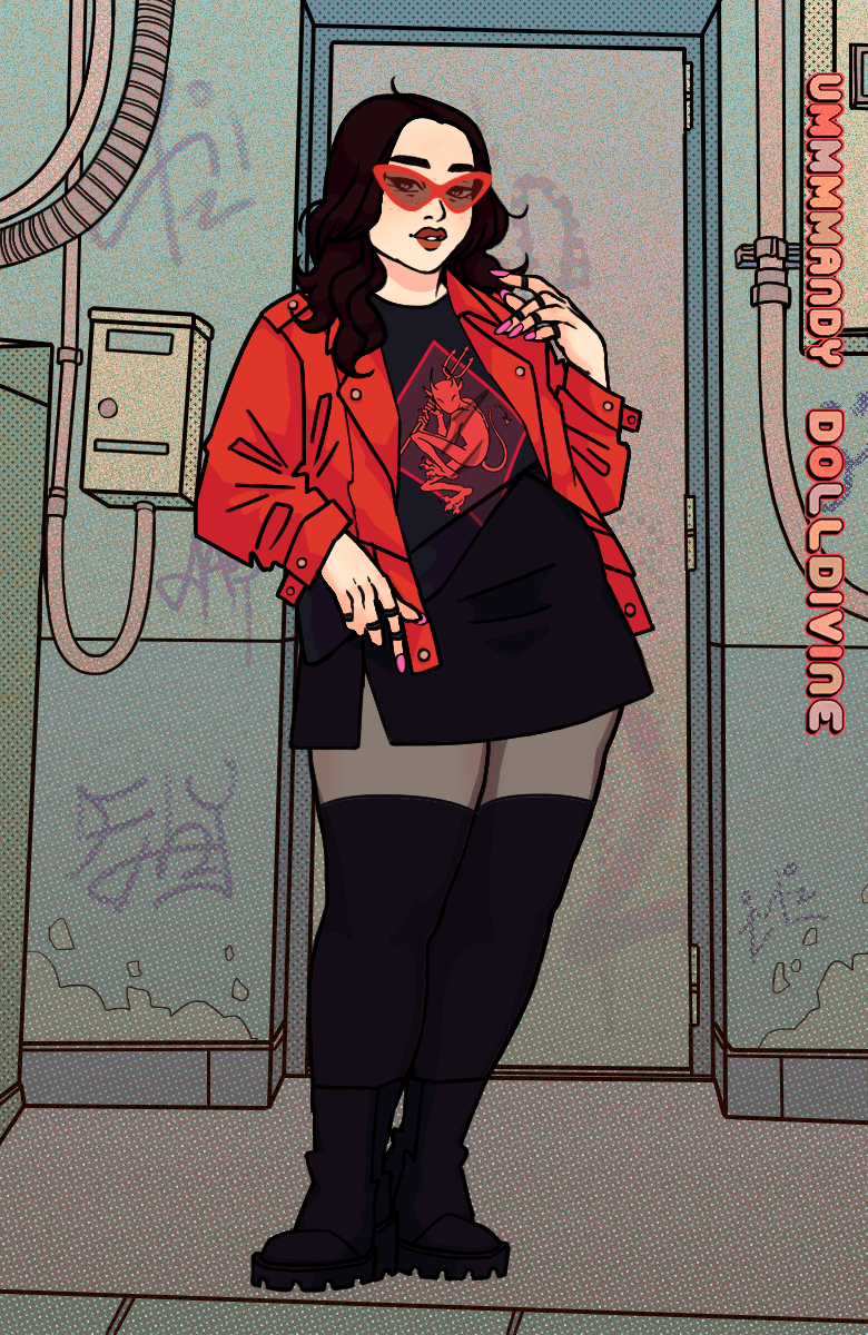 My Street Style Plus Size Dress Up Game