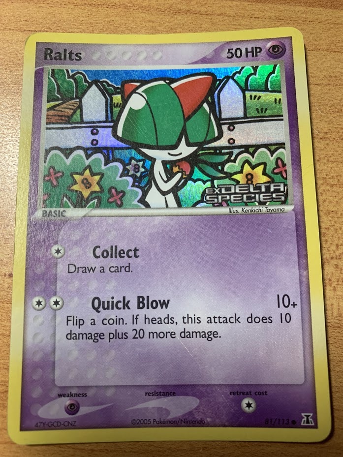 Ralts - EX Delta Species #81 Pokemon Card